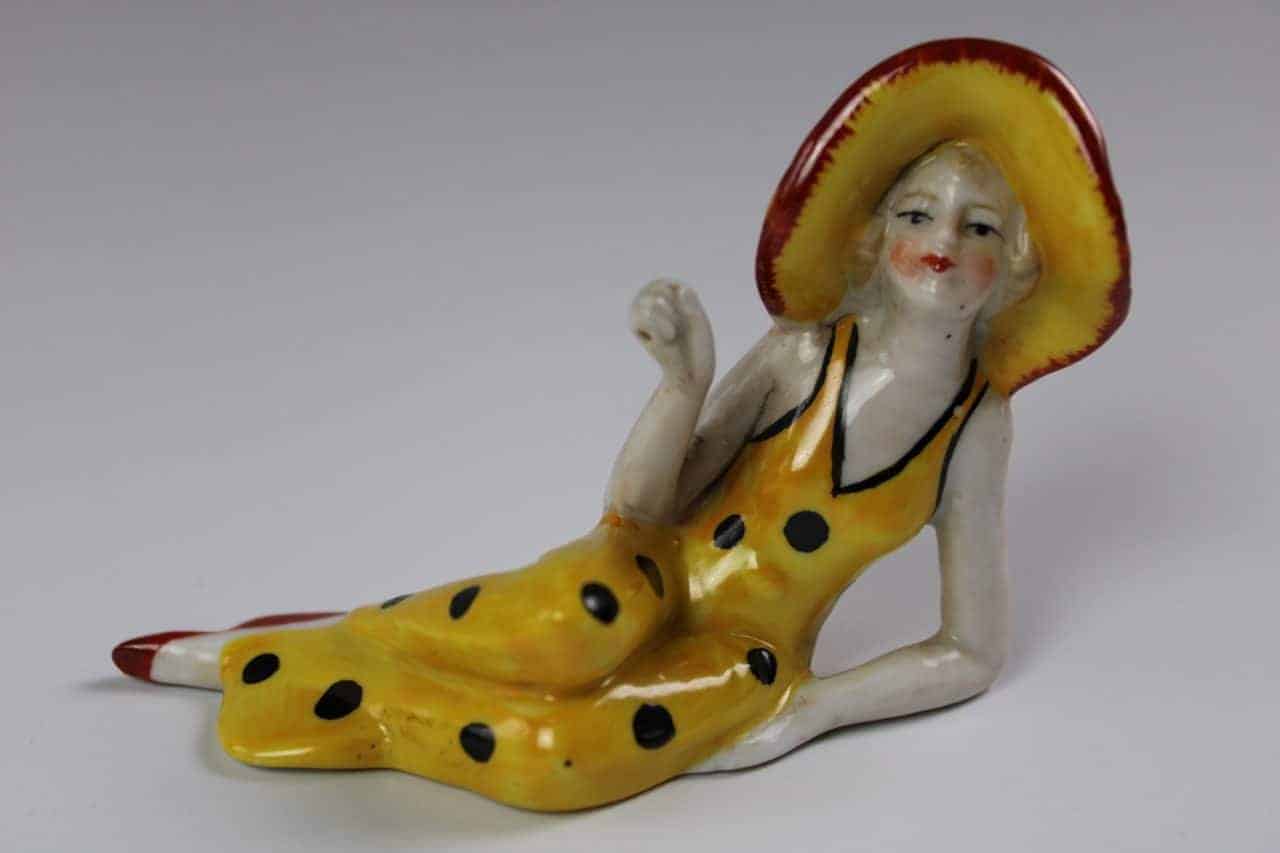 Art Deco 'Bathing Belle' Pottery Figure. Circa 1930s. · DecoJoe ...