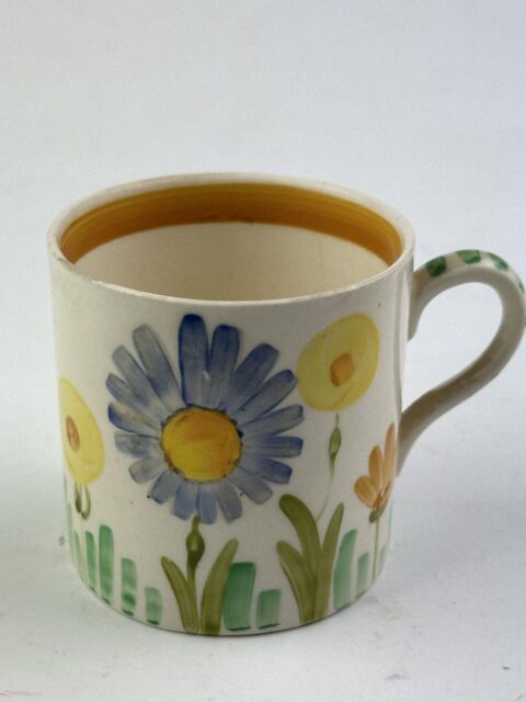 Clarice Cliff RAVEL pattern coffee cup and a SUSIE COOPER late '20s ...